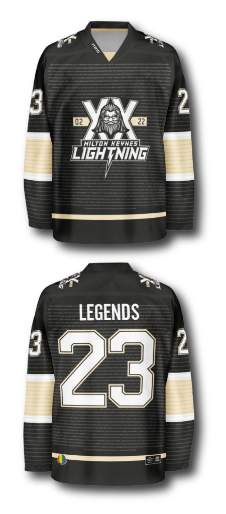 MK Lightning Legends Jersey | Milton Keynes Lightning Ice Hockey