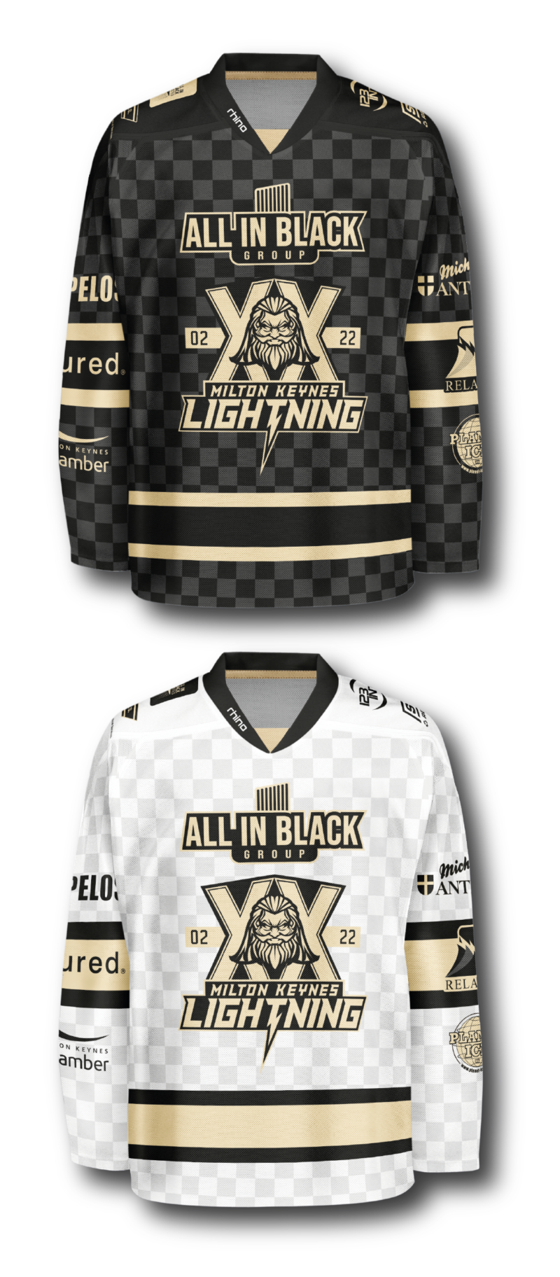 MK Lightning Playoff Jersey 22/23 Season | Milton Keynes Lightning Ice ...