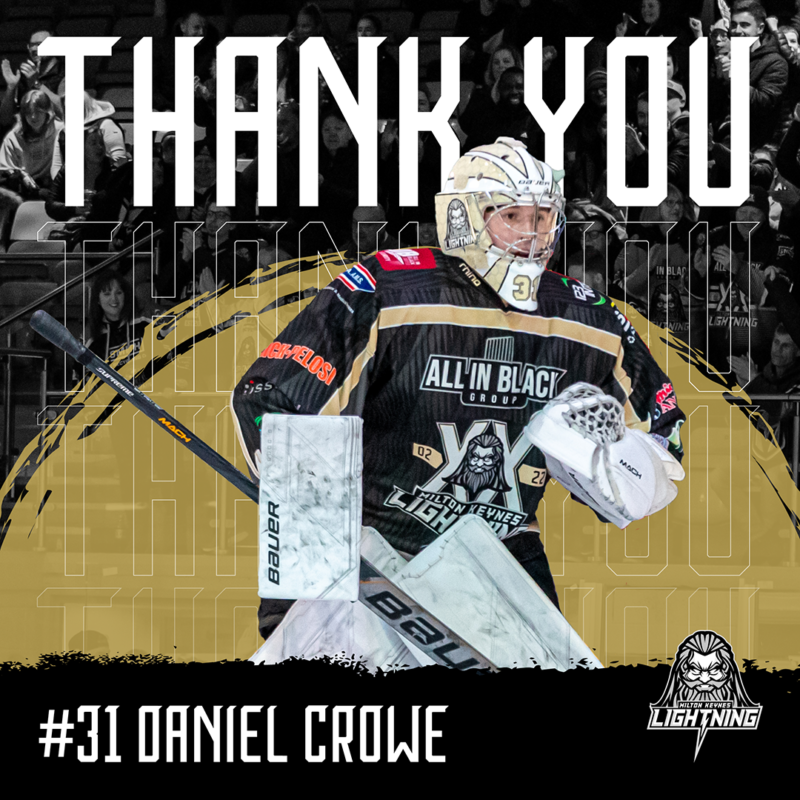 Thank you and goodbye: Dan Crowe will not be returning to MK Lightning ...