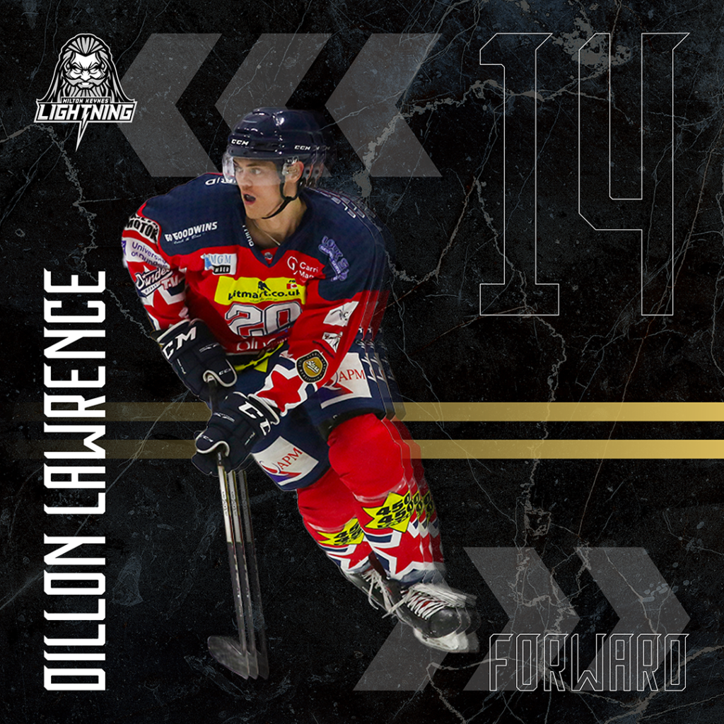 Elite Centreman Dillon Lawrence Joins the MKL Attack | Milton Keynes Lightning Ice Hockey
