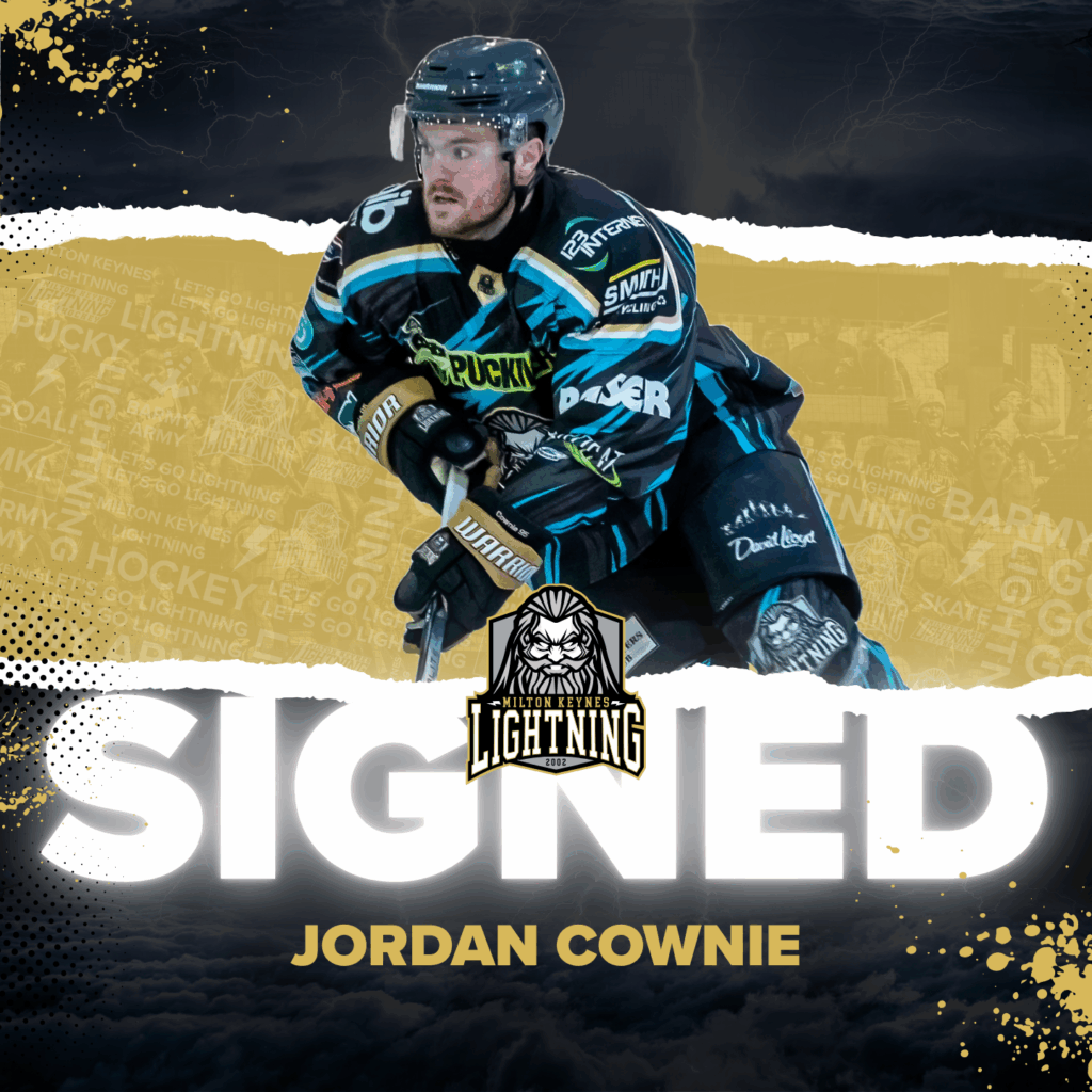 95 Jordan Cownie | Milton Keynes Lightning Ice Hockey